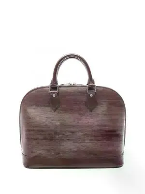 LOUIS VUITTON 2004 Epi Alma Pm Handbag - Brown