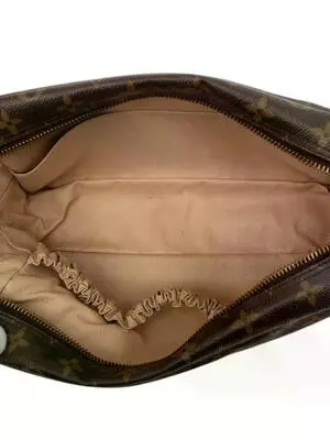 LOUIS VUITTON 20th Century Monogram Trousses Toilette 28 Clutch Bag - Brown