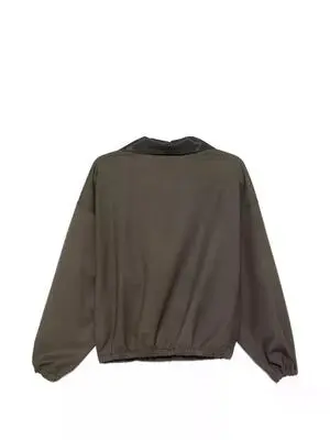 ALYSI Half-zip Elasticated-hem Jacket