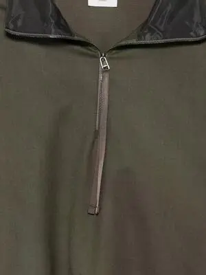 ALYSI Half-zip Elasticated-hem Jacket