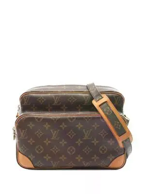 LOUIS VUITTON 2004 Monogram Nil Crossbody Bag - Brown