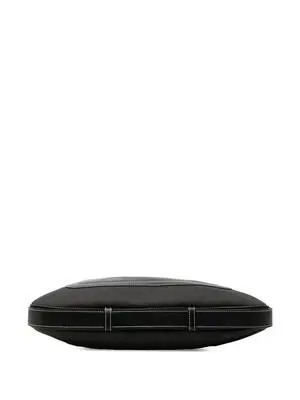 FERRAGAMO 2021 Canvas And Leather Shoulder Bag