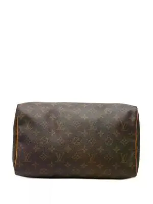 LOUIS VUITTON 1994 Monogram Speedy 30 Boston Bag - Brown