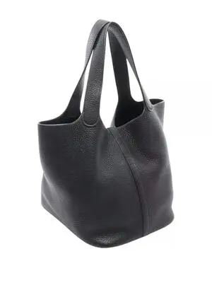 Hermès Clemence Picotin Lock 22 Handbag - Black