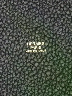 Hermès Clemence Picotin Lock 22 Handbag - Black