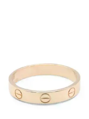 Cartier 18k Rose Gold Love Ring - Pink