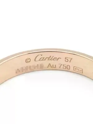 Cartier 18k Rose Gold Love Ring - Pink