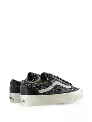 VANS Old Skool 36 Paisley-print Leather Sneakers