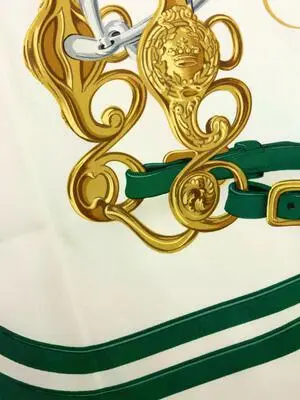 Hermès 2000-2026 Brides De Gala Silk Scarf 90 Scarves