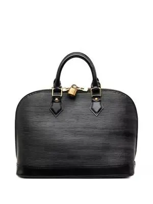 LOUIS VUITTON 2002 Epi Alma Pm Handbag - Black