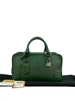 Loewe 2021 Leather Amazona 28 Handbag