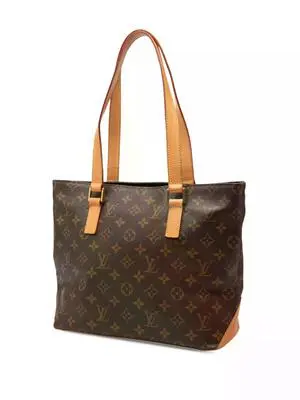 LOUIS VUITTON Monogram Canvas Cabas Piano Tote Bag - Brown