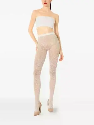 Wolford Lace-effect Tights