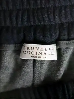 Brunello Cucinelli Monili-trim Drawstring Track Pants