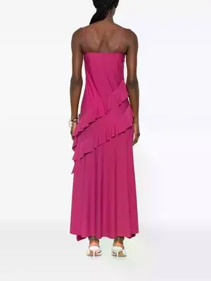 Moschino Ruffled Asymmetric Dress