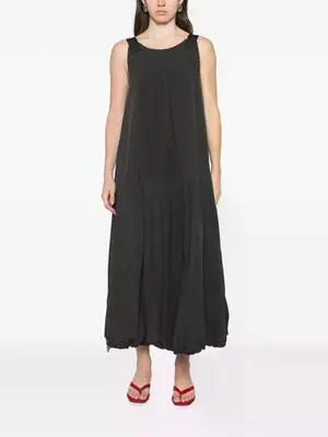 Max Mara Legenda Gathered Midi Dress