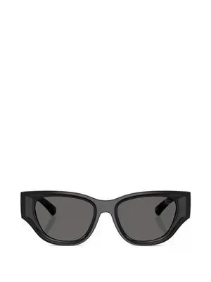 Burberry Oval-frame Sunglasses - Black
