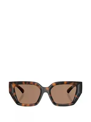 Burberry Geometric Logo Sunglasses - Brown