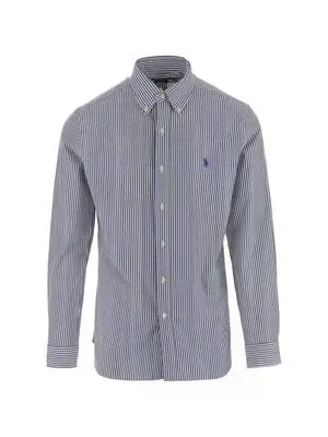 Polo Ralph Lauren Striped Button-down Shirt - Blue