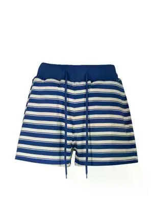 Denimist Striped Shorts - Blue