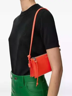 Loewe Leather Shoulder Bag - Orange