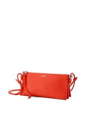 Loewe Leather Shoulder Bag - Orange
