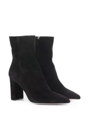 Paris Texas Anja Suede Pointed-toe Ankle Boots