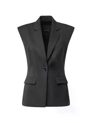 Pinko Sleeveless Single-breasted Blazer
