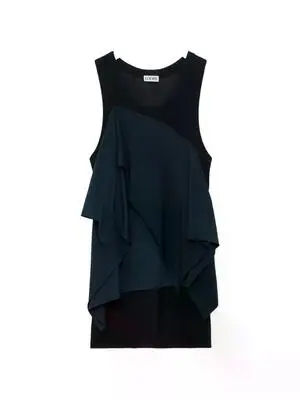 Loewe Draped Sleeveless Top - Blue