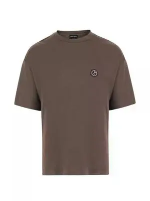 Giorgio Armani Logo-patch T-shirt