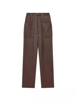 Giorgio Armani Patch-pocket Track Pants - Brown