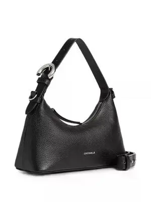 COCCINELLE Buckle-detail Pebbled Leather Tote Bag