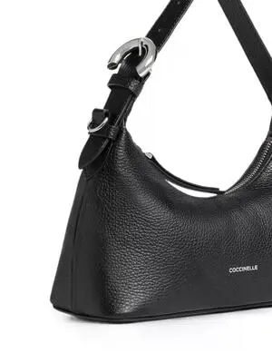 COCCINELLE Buckle-detail Pebbled Leather Tote Bag