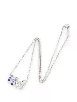 Harry Winston Graffiti Sapphire And Diamond Necklace