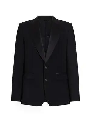Dolce & Gabbana Single-breasted Two-piece Wool Tuxedo Suit