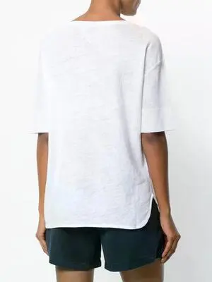 Woolrich Linen Half Sleeve T-shirt