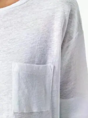 Woolrich Linen Half Sleeve T-shirt