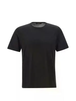 GRAN SASSO Crew-neck T-shirt - Black