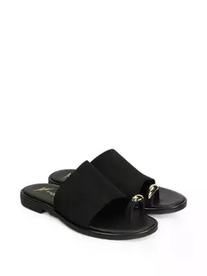 NICOLAS LAINAS Embellished Toe-strap Sandals