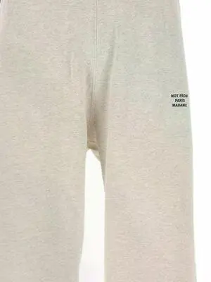 Drole De Monsieur Slogan-print Track Pants
