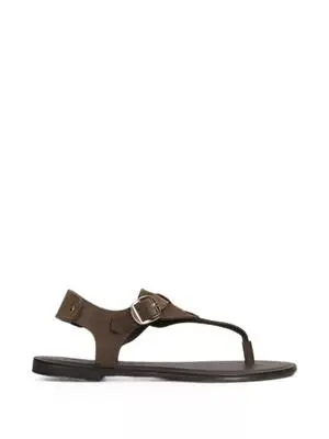 NICOLAS LAINAS Buckle-fastening Sandals - Brown