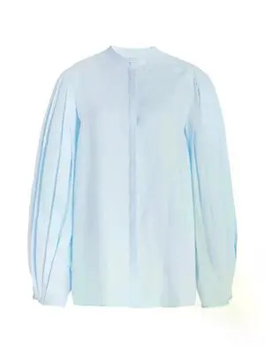 Gabriela Hearst Laetitia Long-sleeves Blouse - Blue