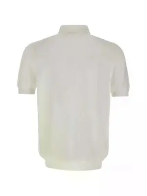 GRAN SASSO Short-sleeve Cotton Polo Shirt