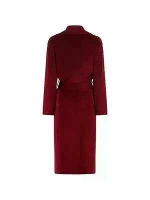 Alberta Ferretti Belted Double-breasted Coat