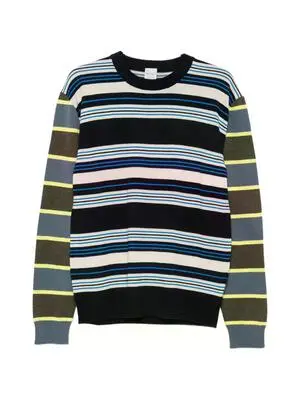 Paul Smith Striped Sweater - Black