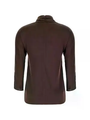 JUCCA Pussy-bow Long-sleeve Blouse