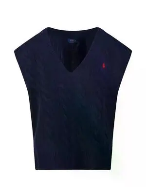 Polo Ralph Lauren Cable-knit V-neck Vest