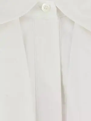 SEMICOUTURE Gracie Pleated-bib Shirt