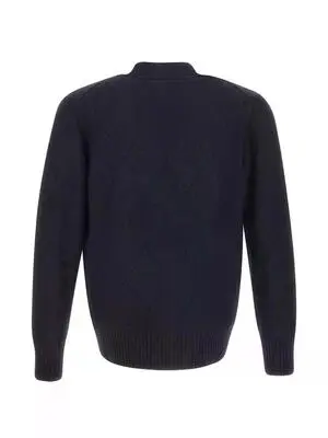 KANGRA Argyle Knit Cardigan