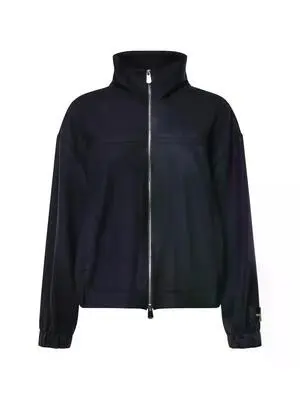Pinko Zip-up Funnel-neck Coat - Blue